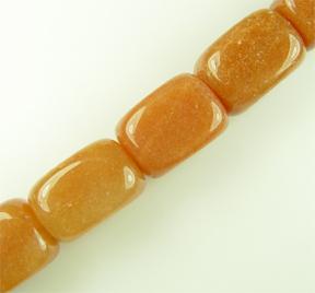 Nugget-Aventurine[peach] 13x18mm – Texas Beads