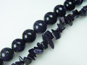 Gold Stone-blue – Texas Beads