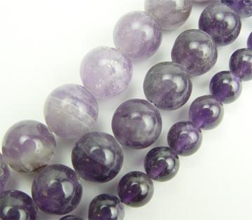 Amethyst round C grade – Texas Beads