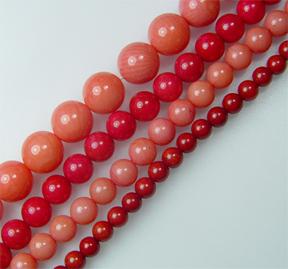 Bamboo Coral Aka red – Texas Beads